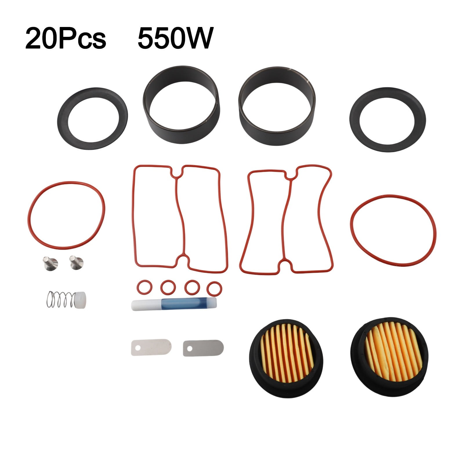 1set 550W Oil-free Silent Air Compressor Parts And Repair Kit Vacuum ...