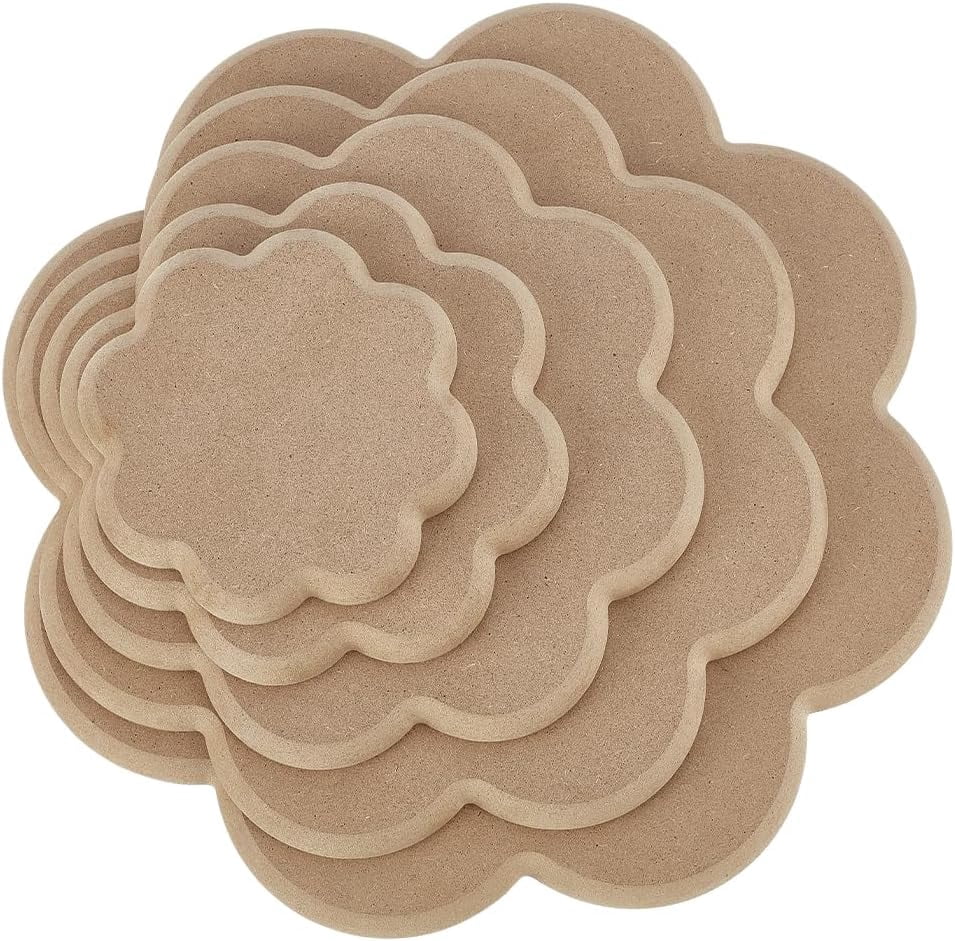1set 5pcs 5 styles Wood Boards Ceramic Clay Drying Board Ceramic Making ...