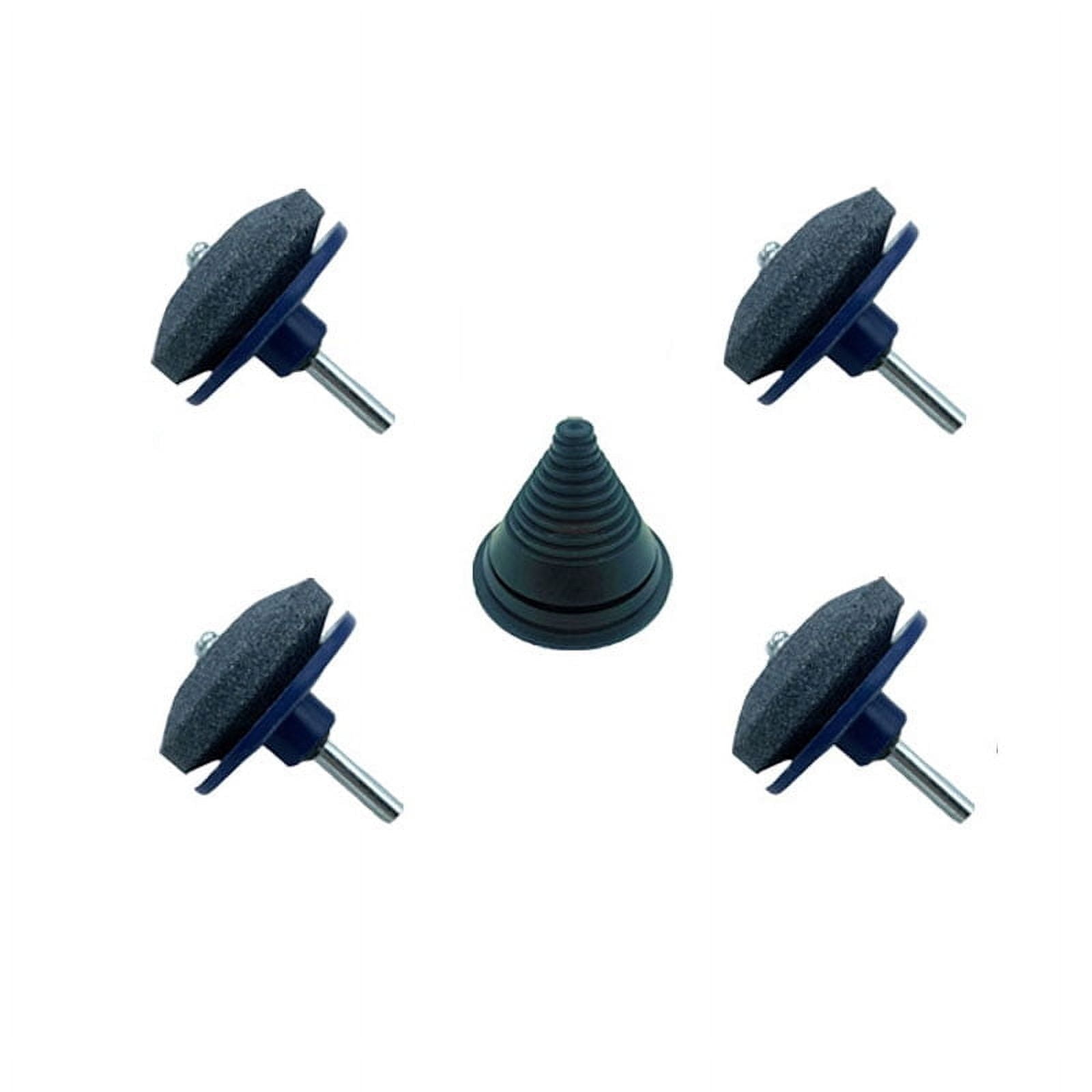 Unbranded Lawn Mower Blade Sharpener Tool 5pcs Kit Includes Balancer ...