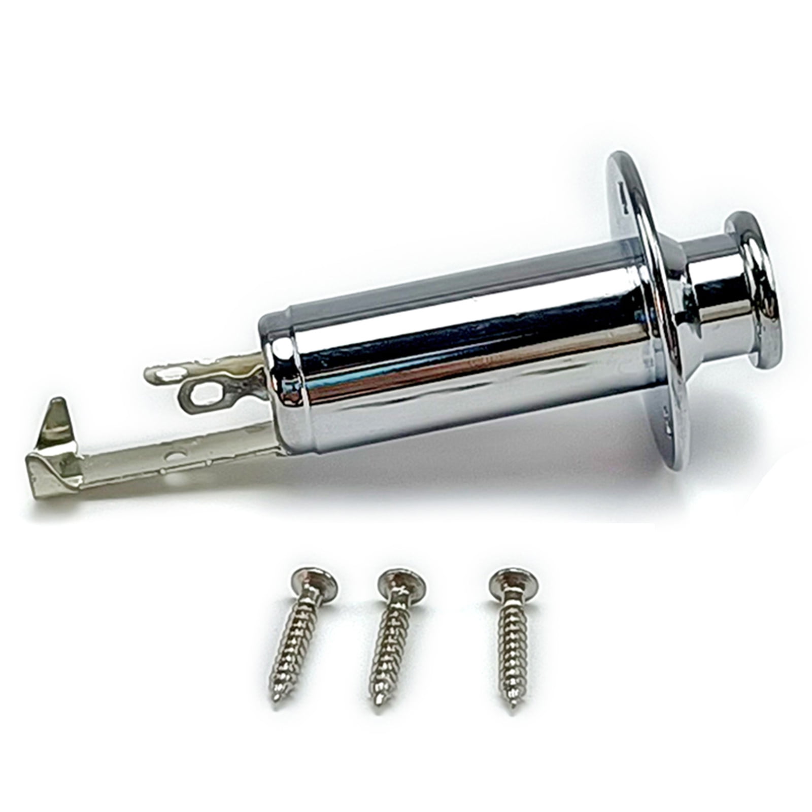1set 6.35mm Guitar Strap Button Plug Socket With Screws Acoustic ...