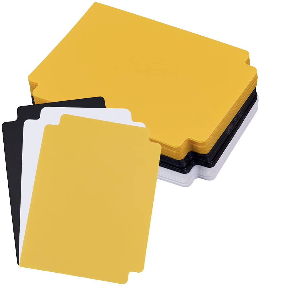 1set 60 Sheets 3 colors Plastic Playing Board Game Card Separator ...
