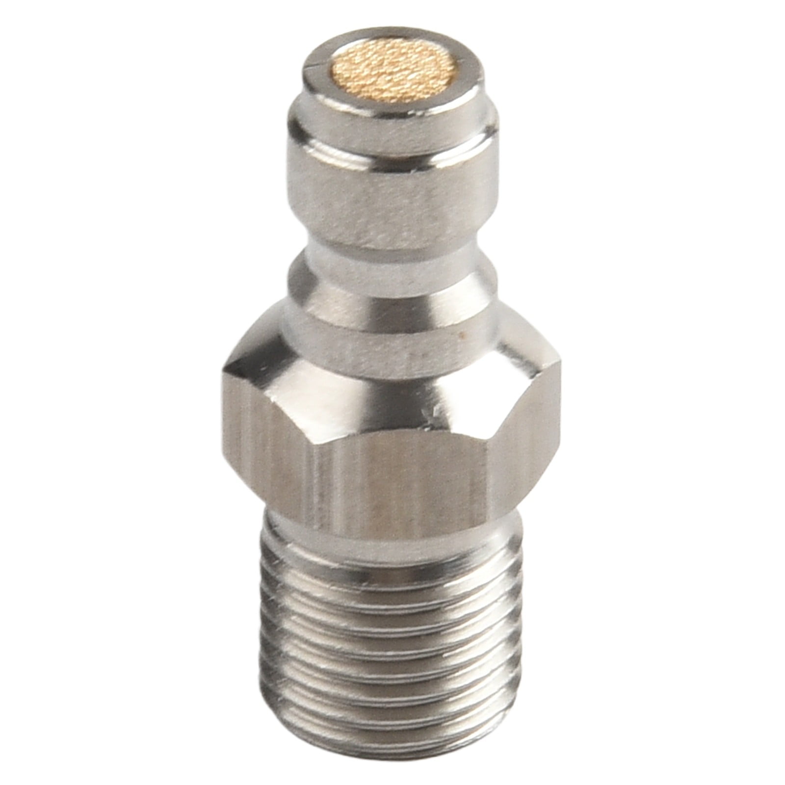 1set 8mm Male Connector Air Supplement Fitting Stainless Steel PCP ...