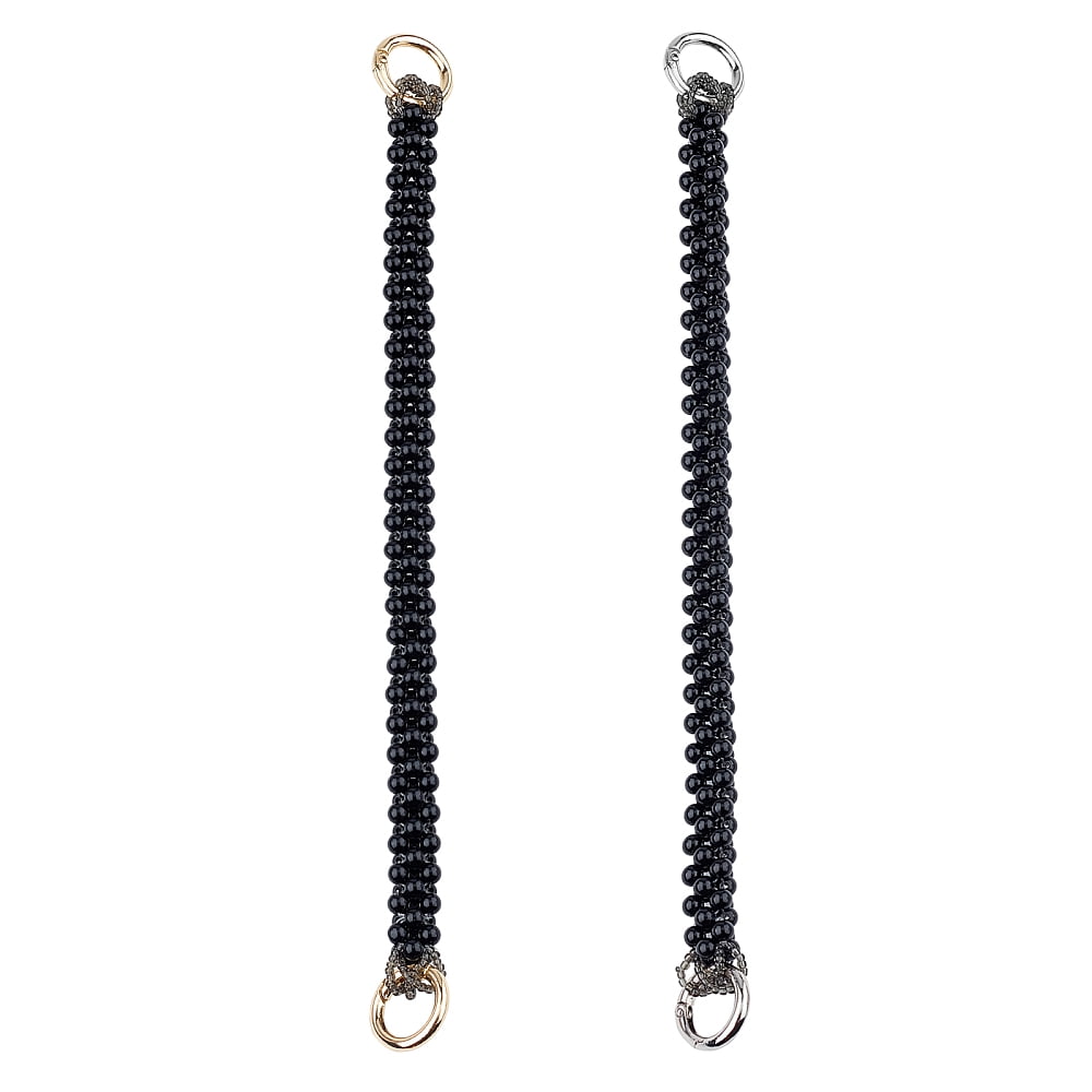 1set ABS Plastic bag Handles with Alloy Spring Gate Rings for bag ...