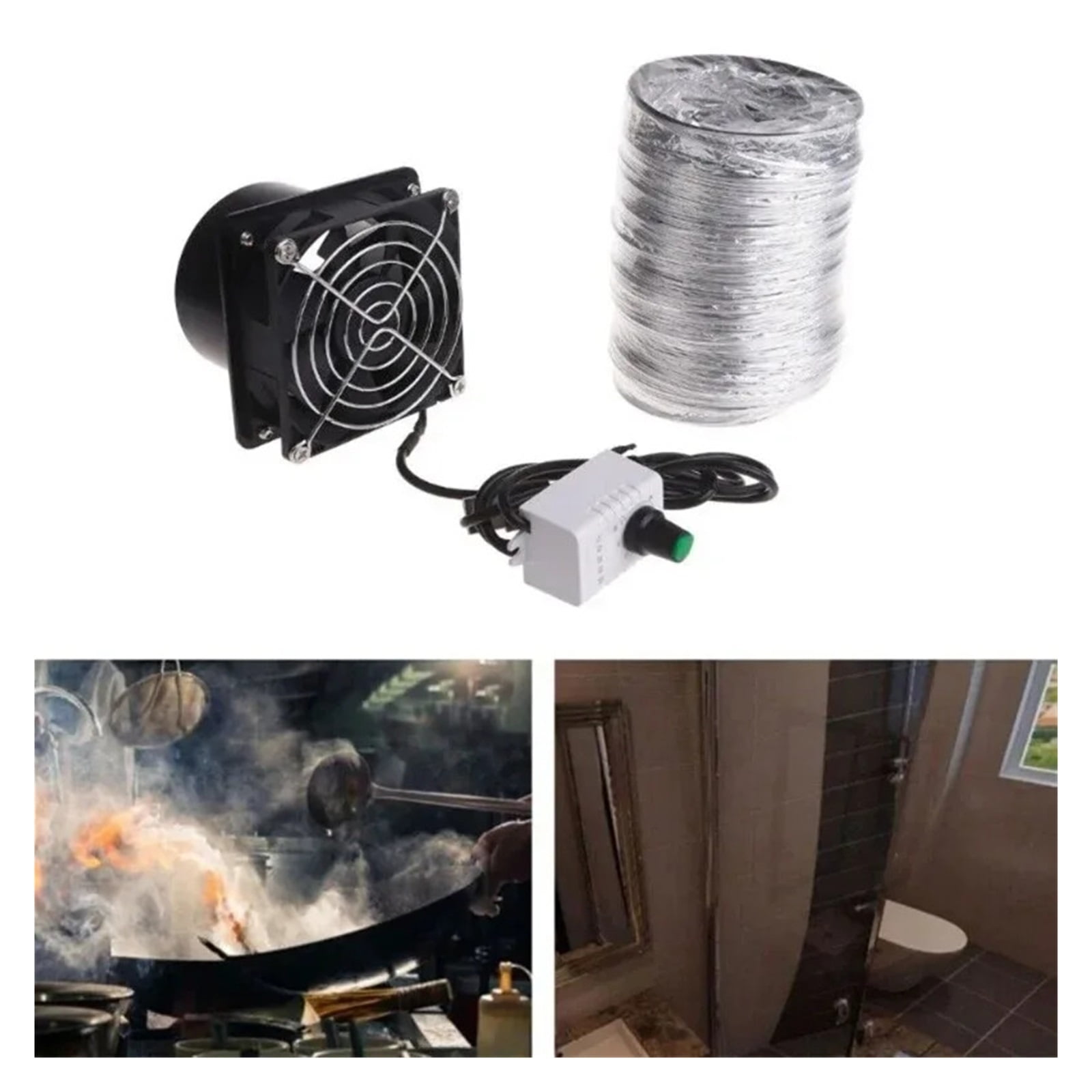 1set Adjustable Speed Solder Smoke Absorber Fume Extractor Fan Pipe ...