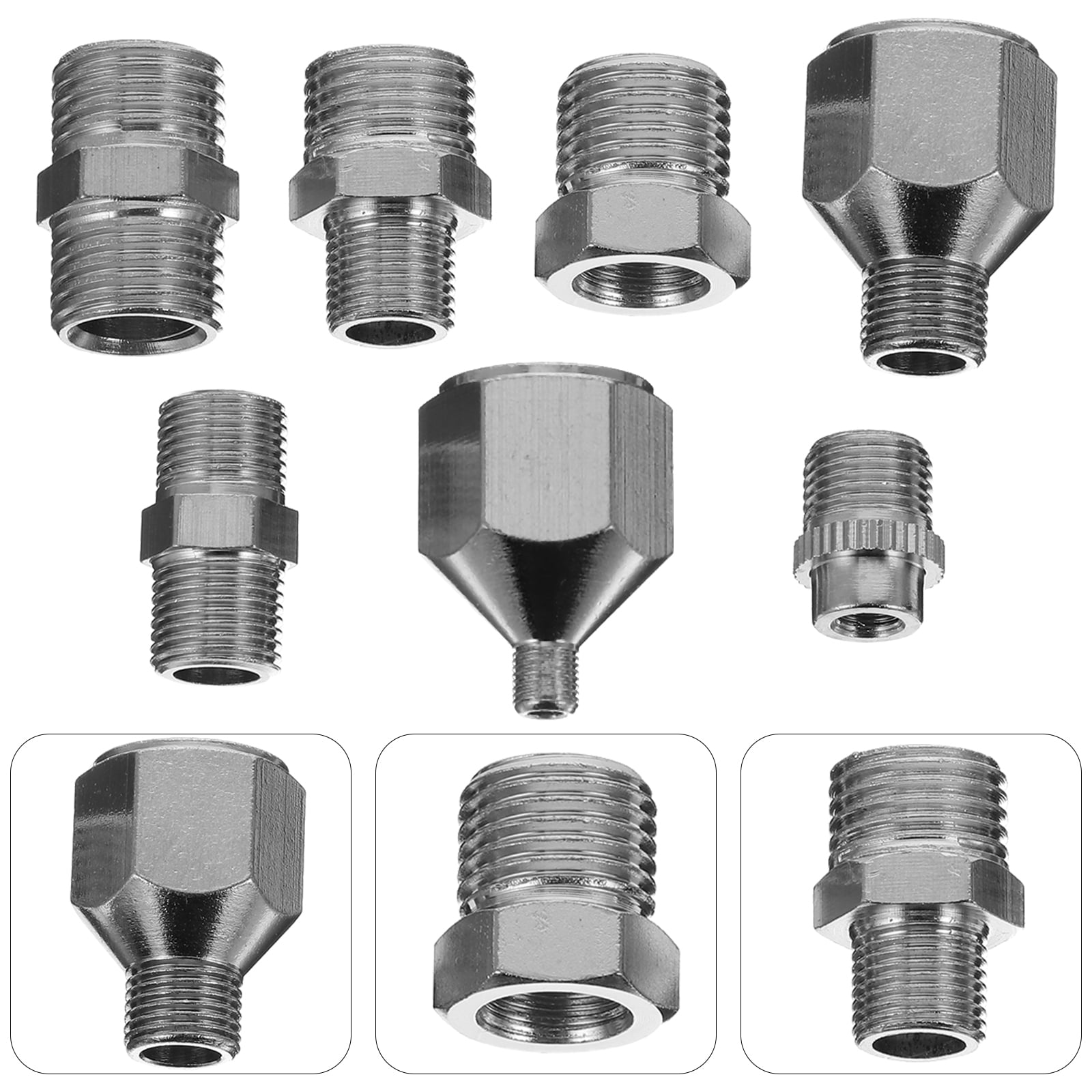 1set Airbrush Fitting Airbrush Compressor Adapter Fittings Airbrush ...