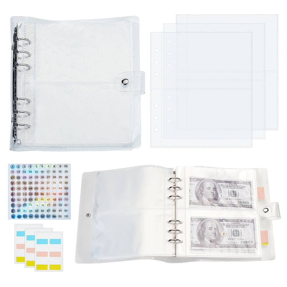 1set Cash Savings Budget Planner Book Binder Making Kit Including 1 ...