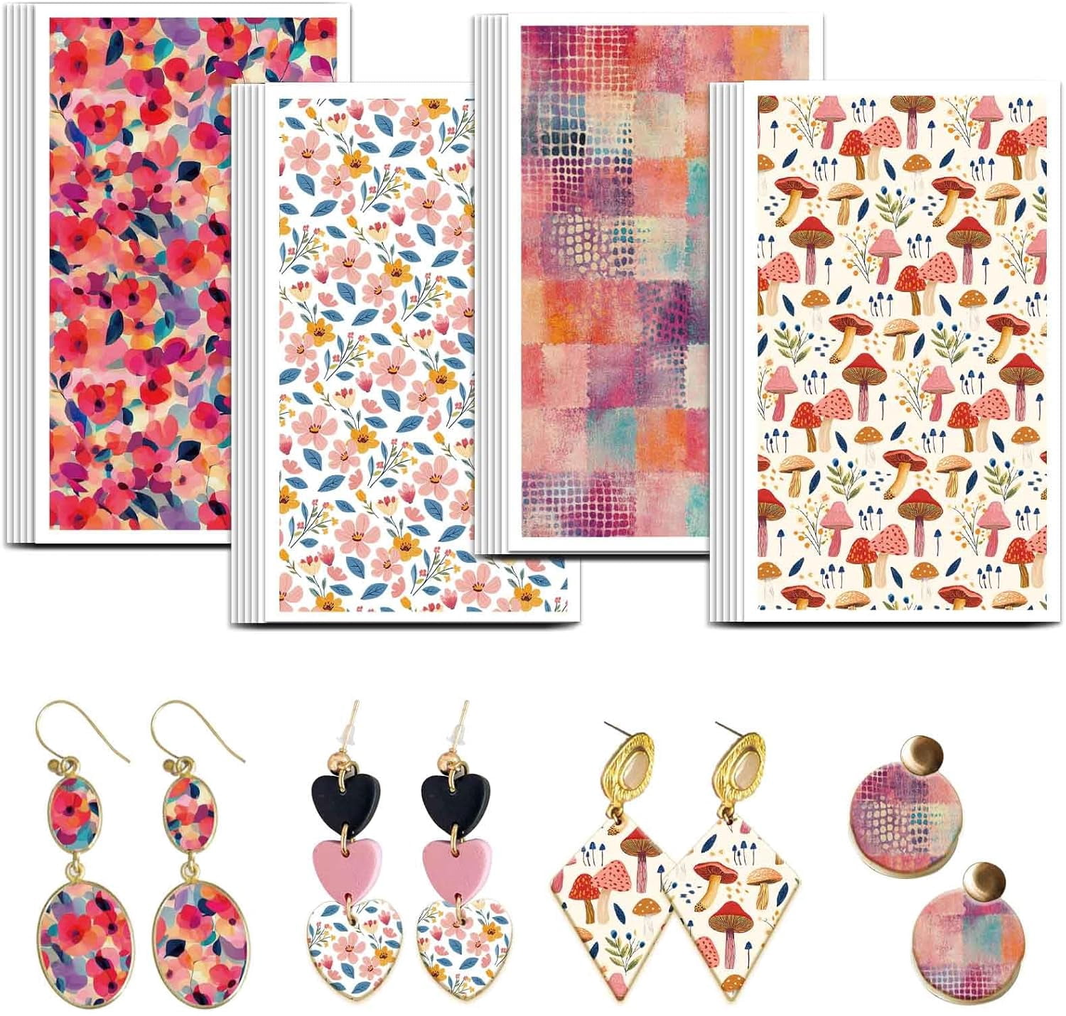 1set Ceramics Clay Water Transfer Paper Underglaze Transfer Decals for ...