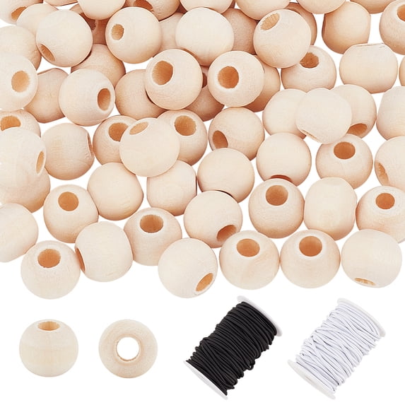 1set DIY Jewelry Making Finding Kit Including Natural Unfinished Wood ...