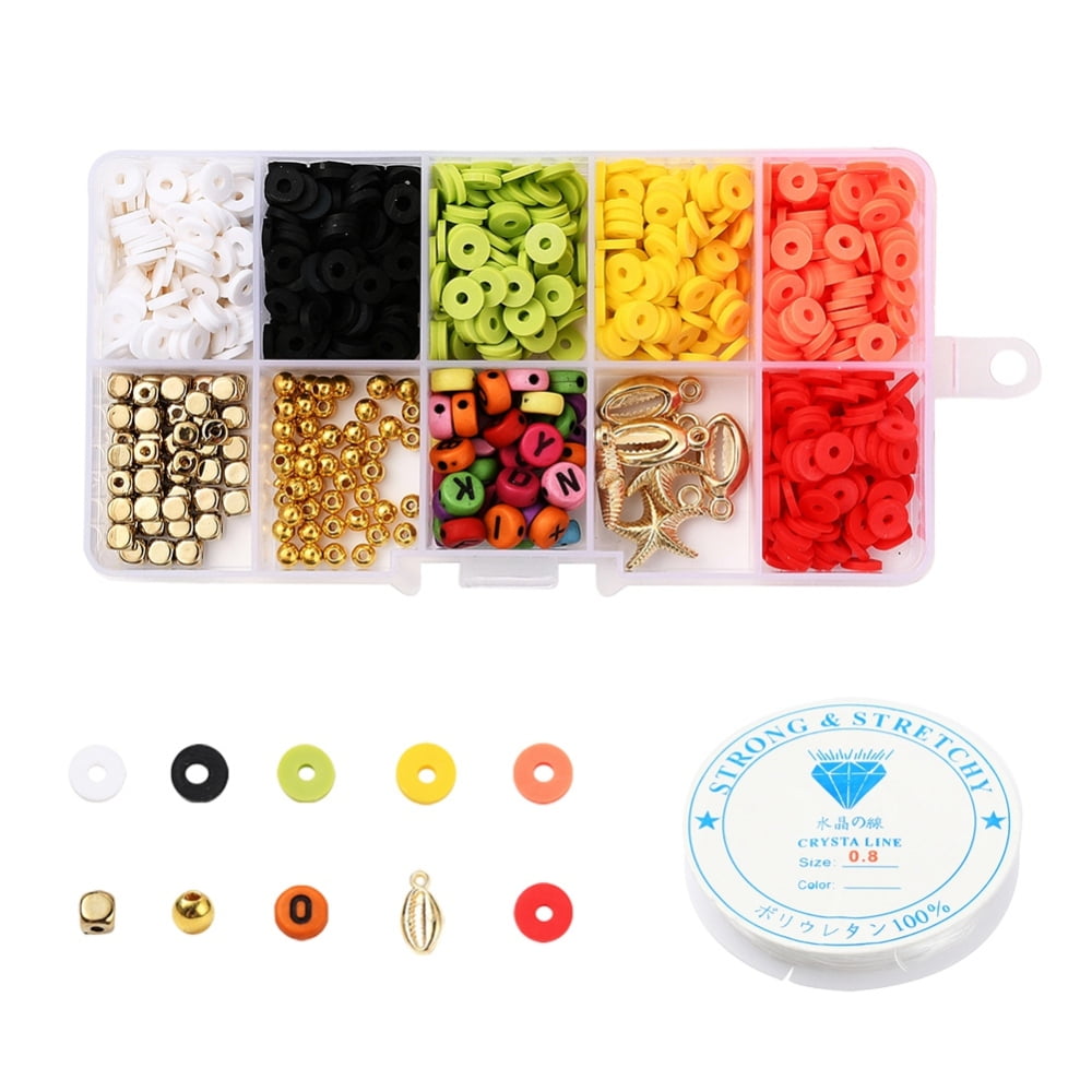 1set DIY Jewelry Making Kits Including Geometry Handmade Polymer Clay ...