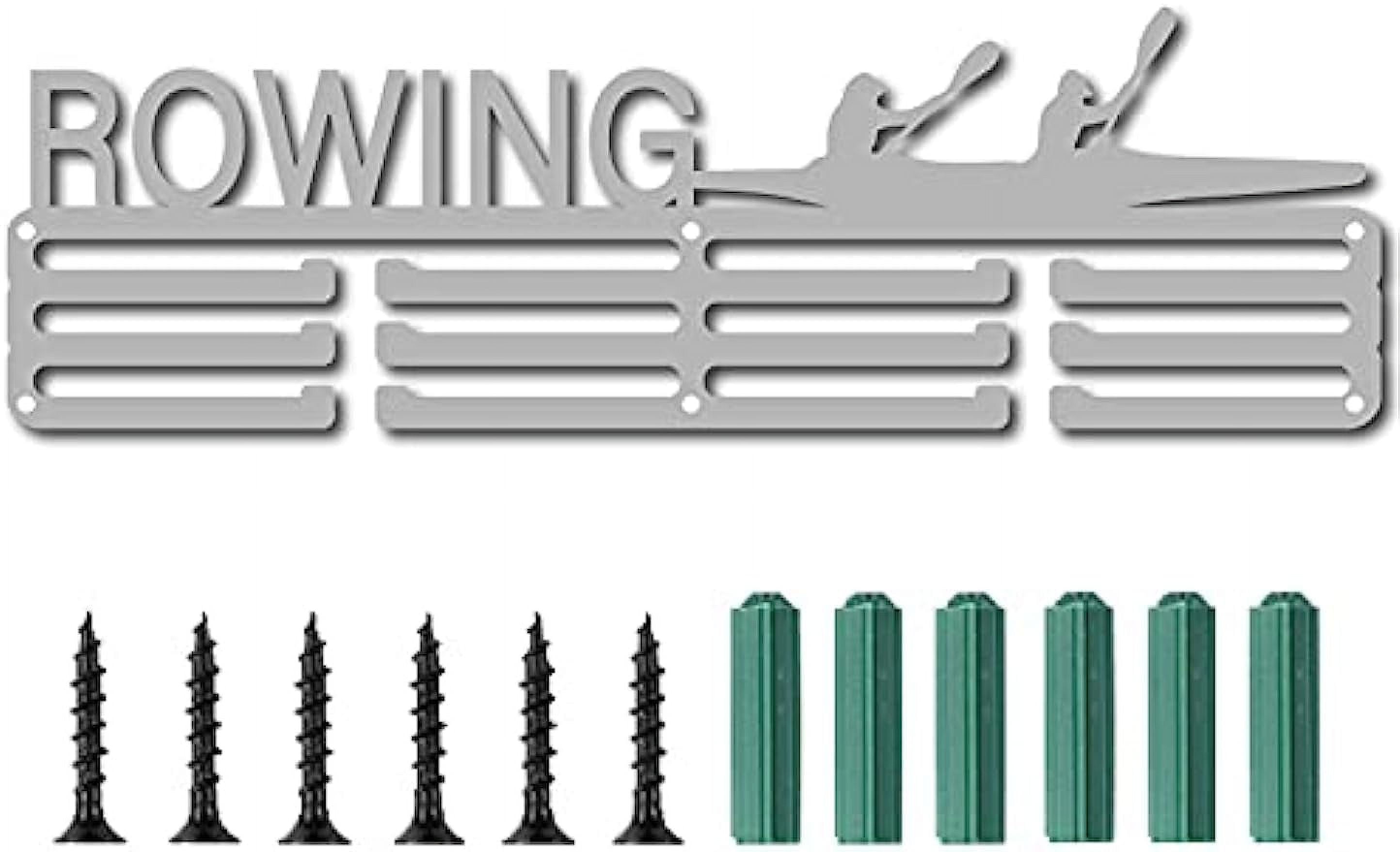 1set Display Hanger Rack Sports Awards Metal Lanyard Rowing Holder Rack ...