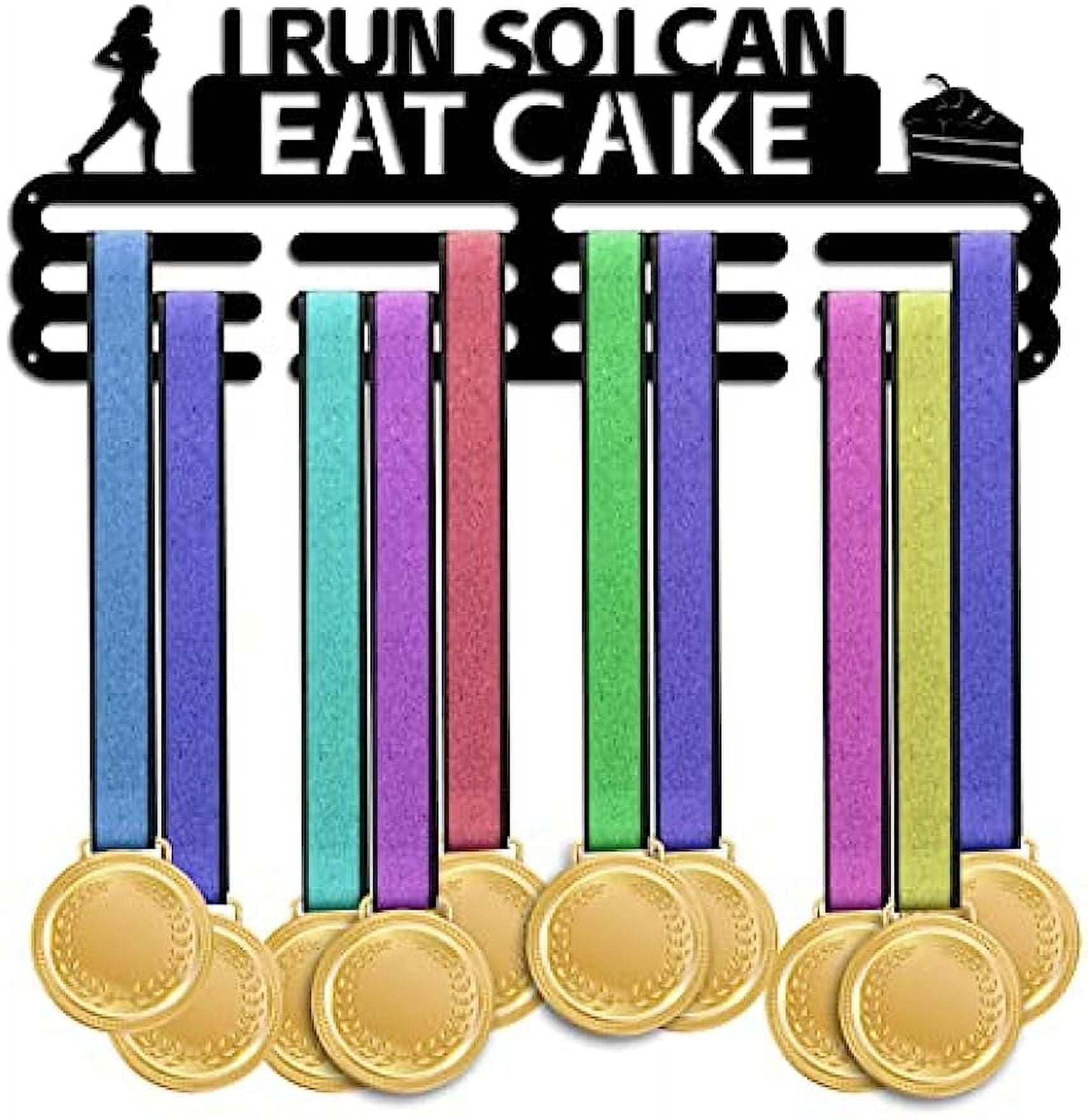 1set Display Running Award Ribbon Hanger 3 Lines Medal Hanger Sport ...