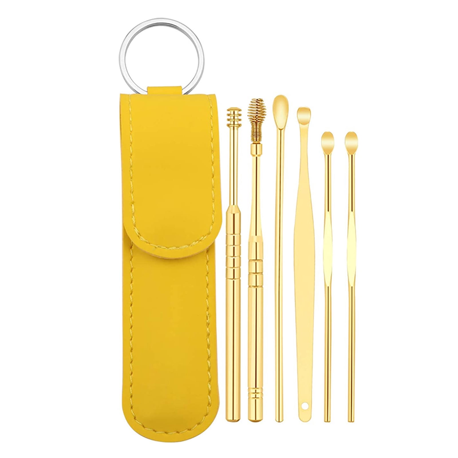 1set Ear Cleaner Wax Removal Tool Earpick Sticks Earwax Remover Curette ...