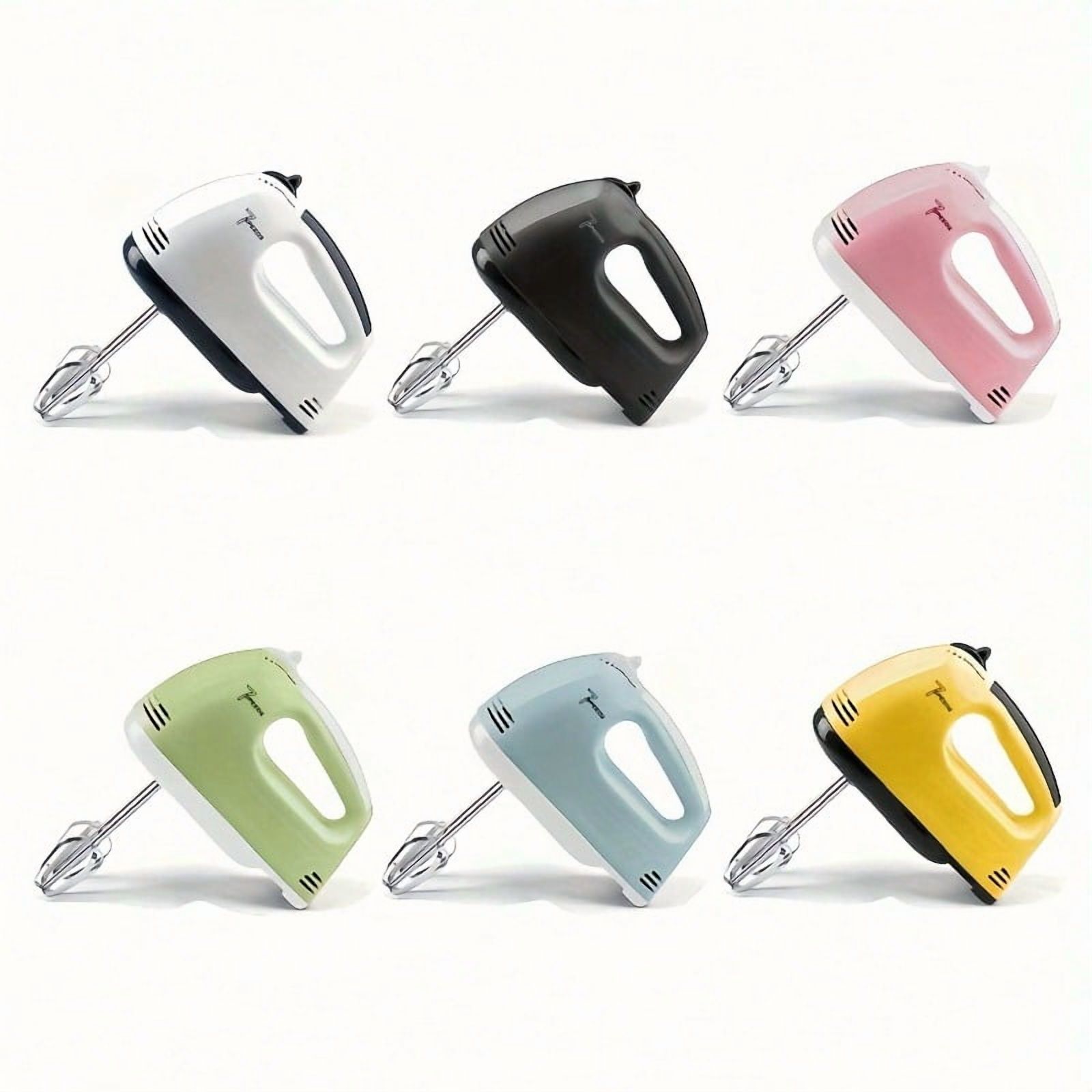 1set Electric Hand Mixer, 7-Speed Hand-Held Egg Beater Whisk Breaker ...