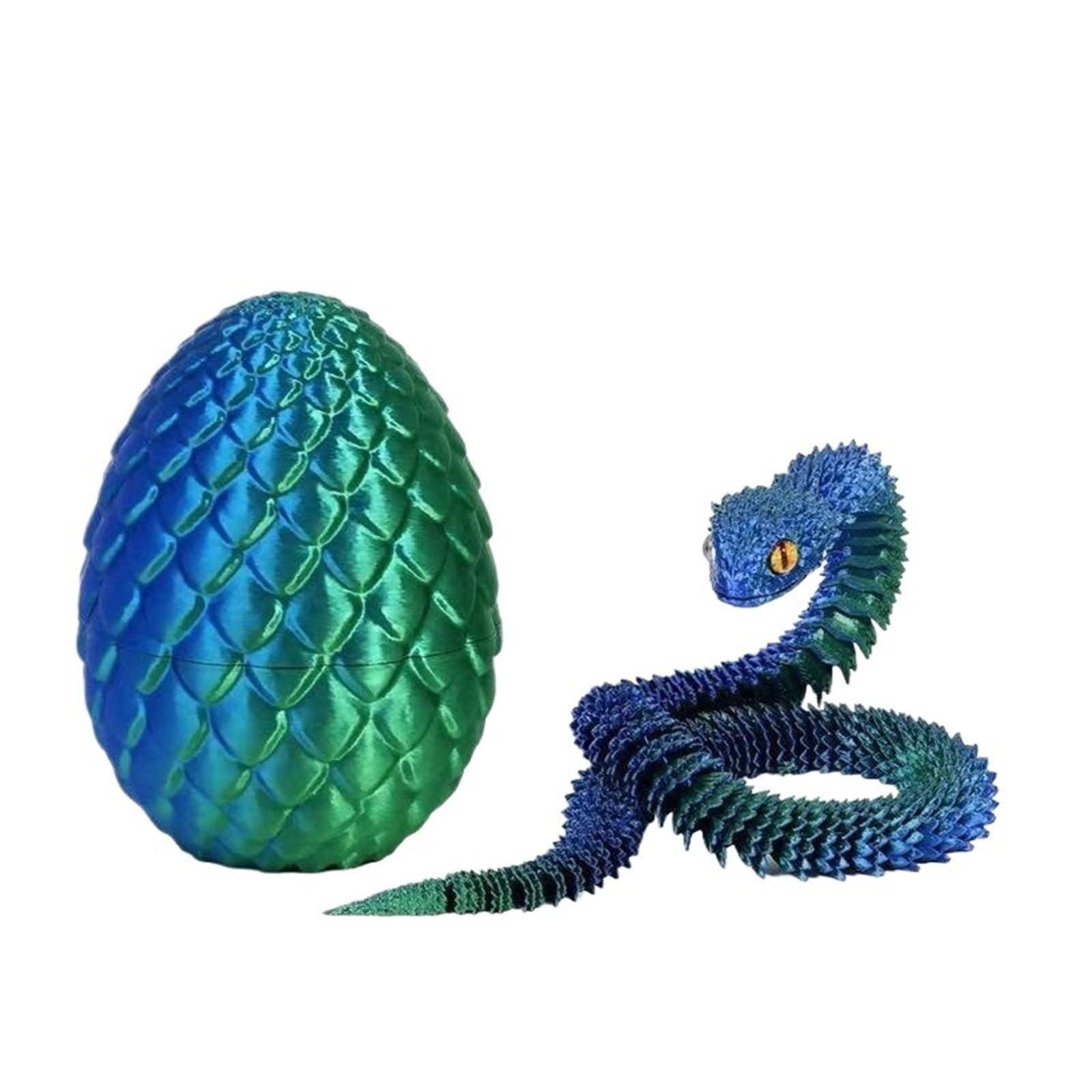 1set Green Size: 45cm+ Snake Egg; Size: 30cm+ Snake Egg; 3D Printed ...