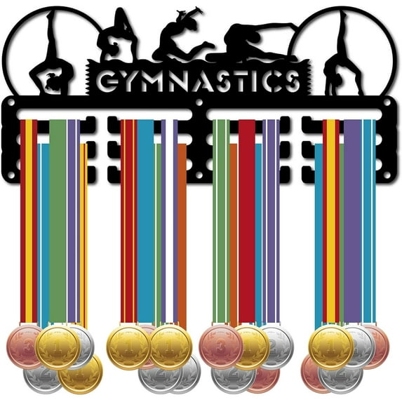 1set Gymnastics Medal Hanger Display Medal Holder Rack Sports Metal ...