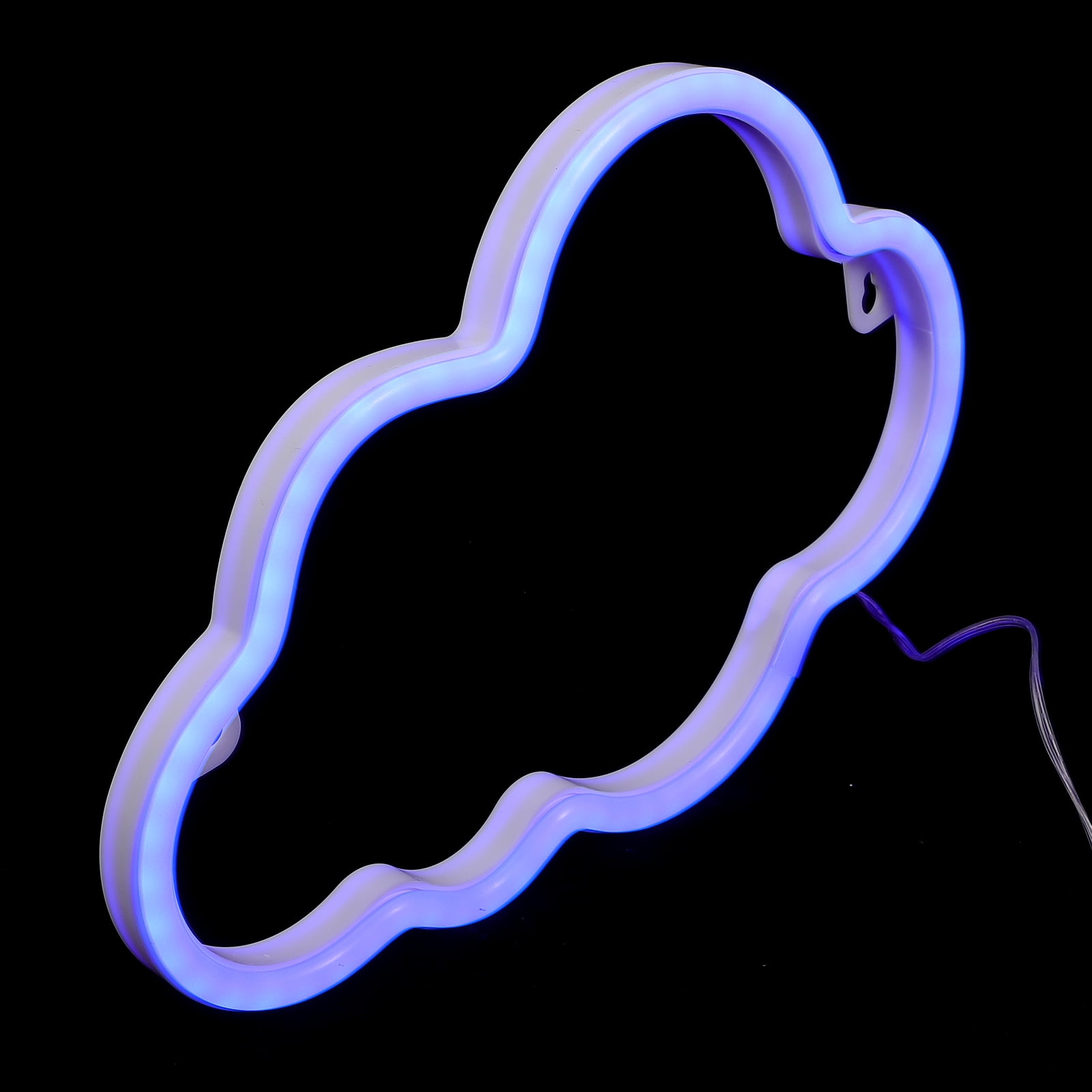 1set LED Cloud Shape Lamp PC Neon Light Creative Hanging Light ...