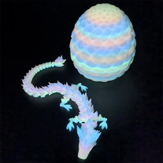 1set Luminous Rainbow Size: 45cm + Dragon Egg 3D Printed Dragon Egg ...