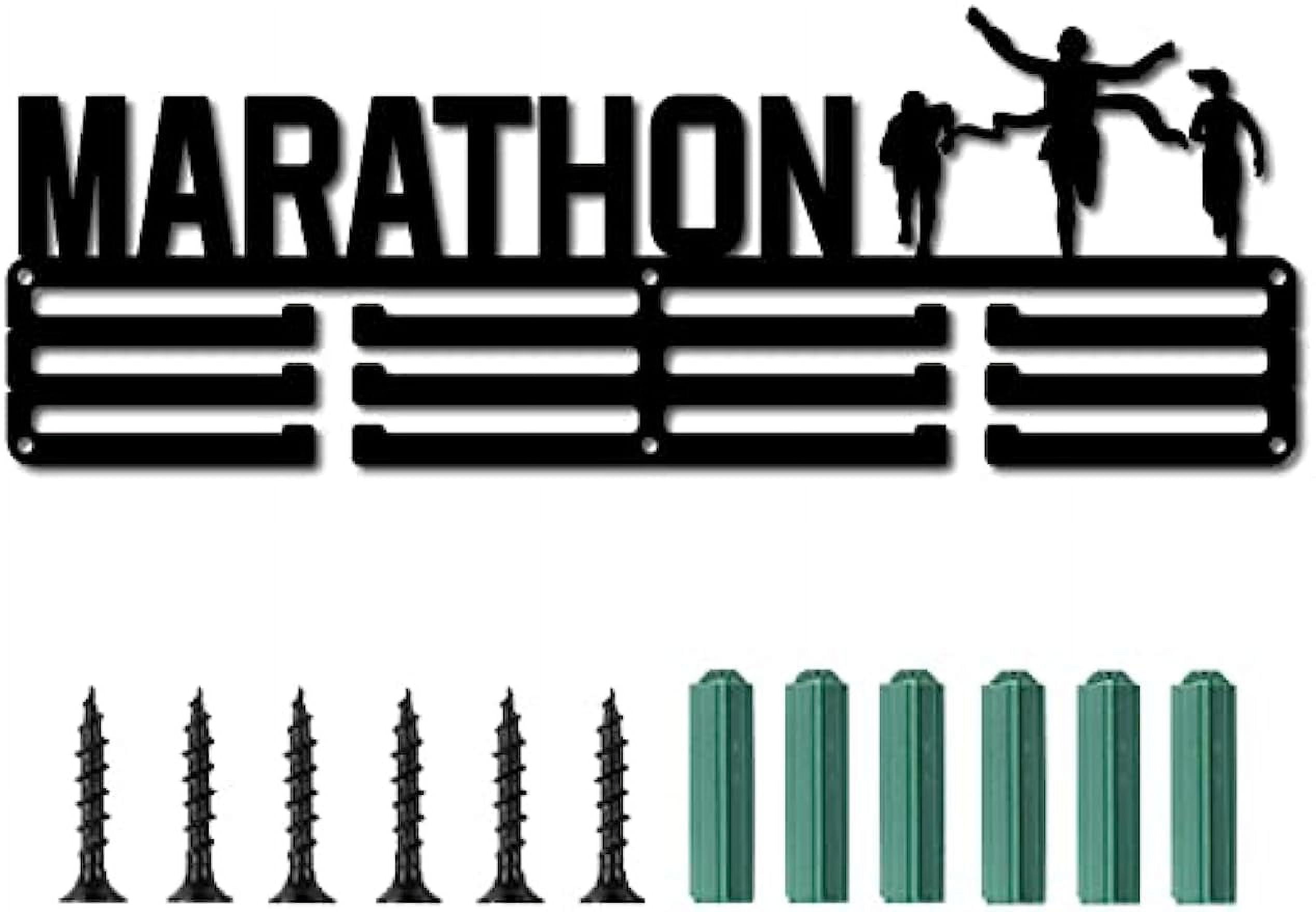 1set Medal Holder Display Marathon Running Hanger Rack Sports Awards ...