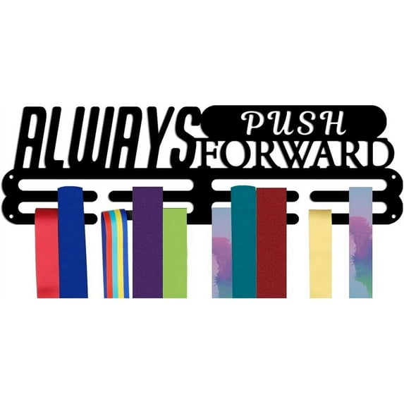 1set Medals Hanger Display Holder Rack Always Push Forward Medals ...