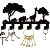 1set Metal Key Holder Wall Mounted Key Hooks Organizer Key Hanger Rack ...