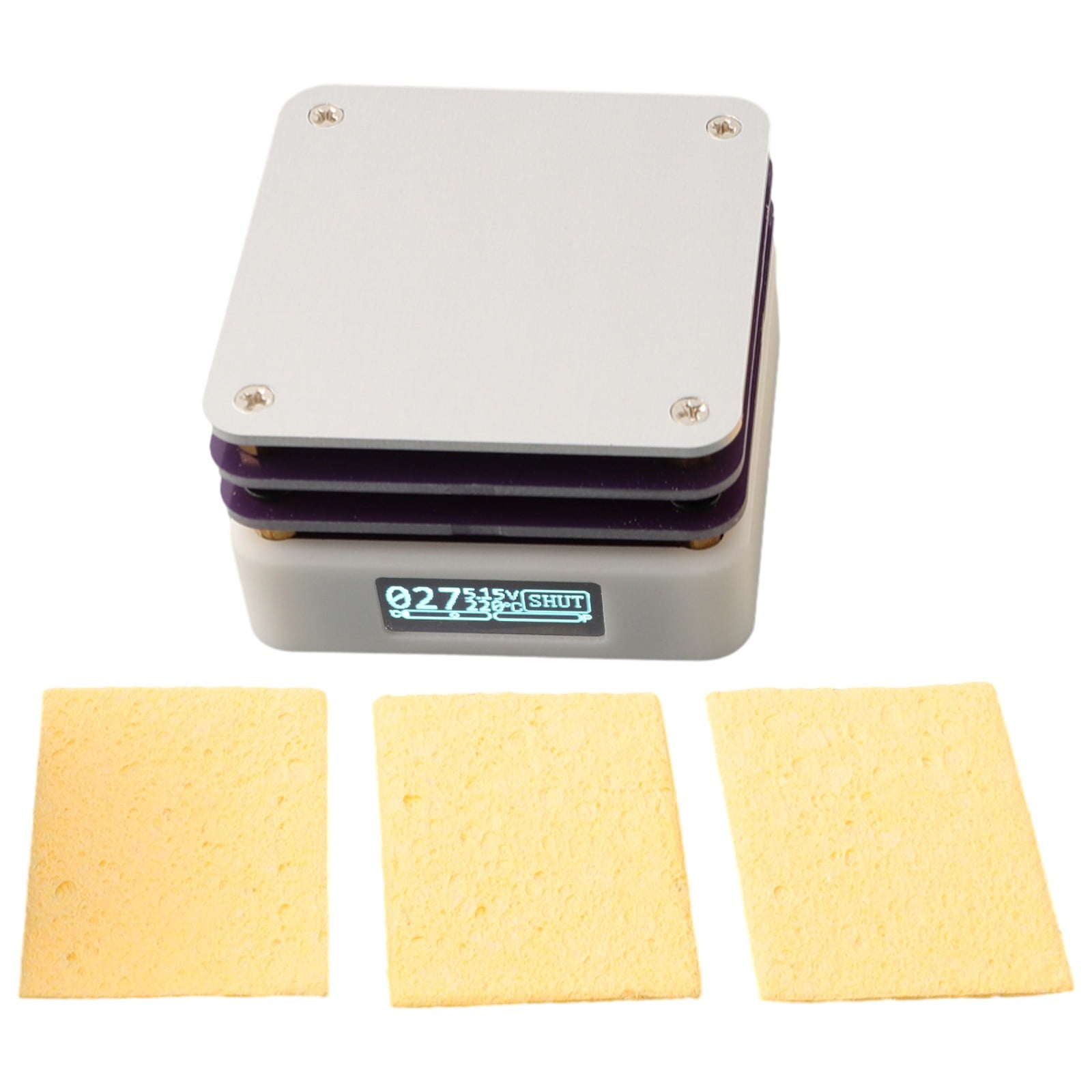 1set Mini Hot Plate With 3pcs Sponges MHP30 Mini Hot Plate Preheater ...