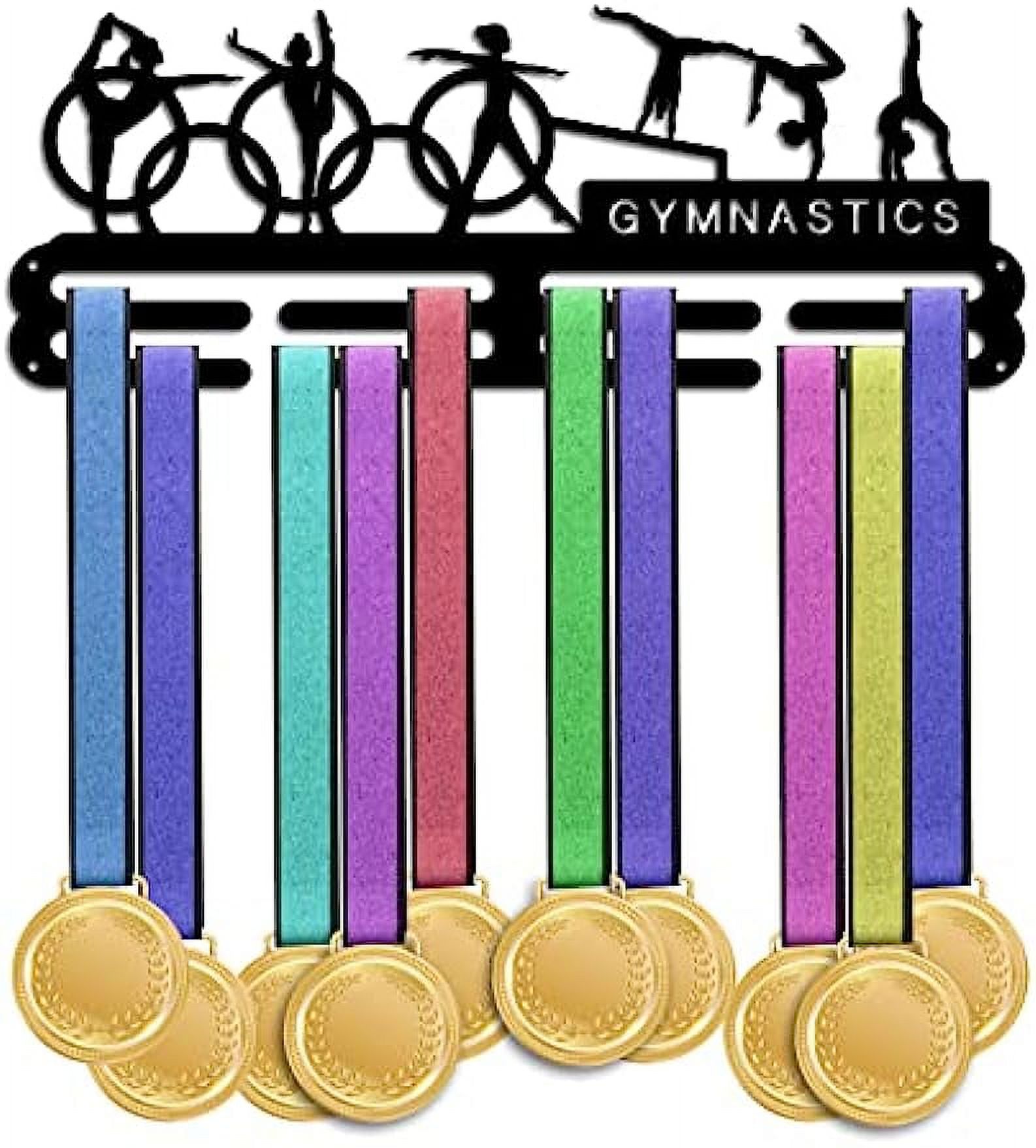 1set PH PandaHall Display Gymnastics Medal Hanger Award Ribbon Hanger 3 ...