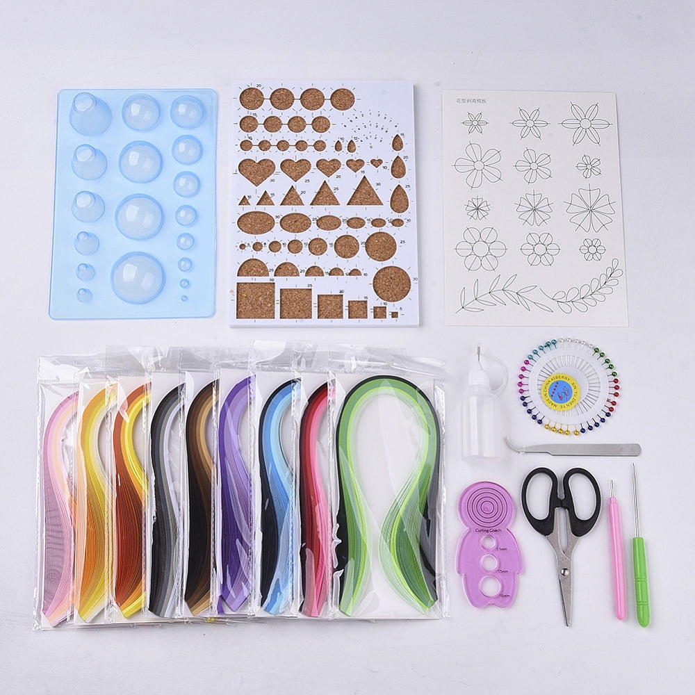 1set Paper Quilling Strips sets: Random color Paper Quilling Strips ...