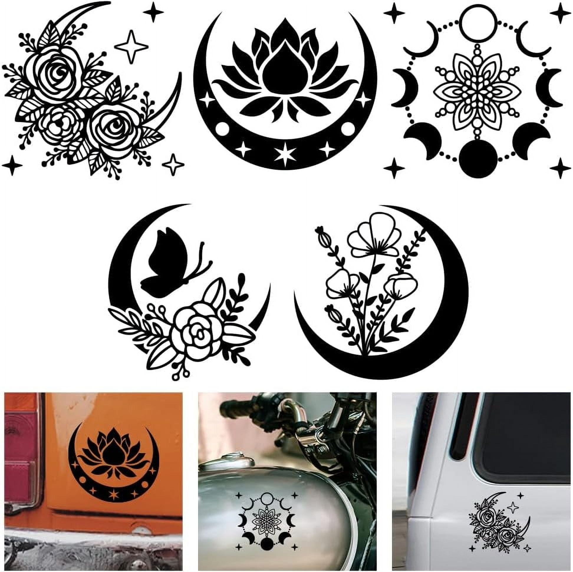 1set Plastic Reflective Vinyl Car Stickers Waterproof Decals for ...