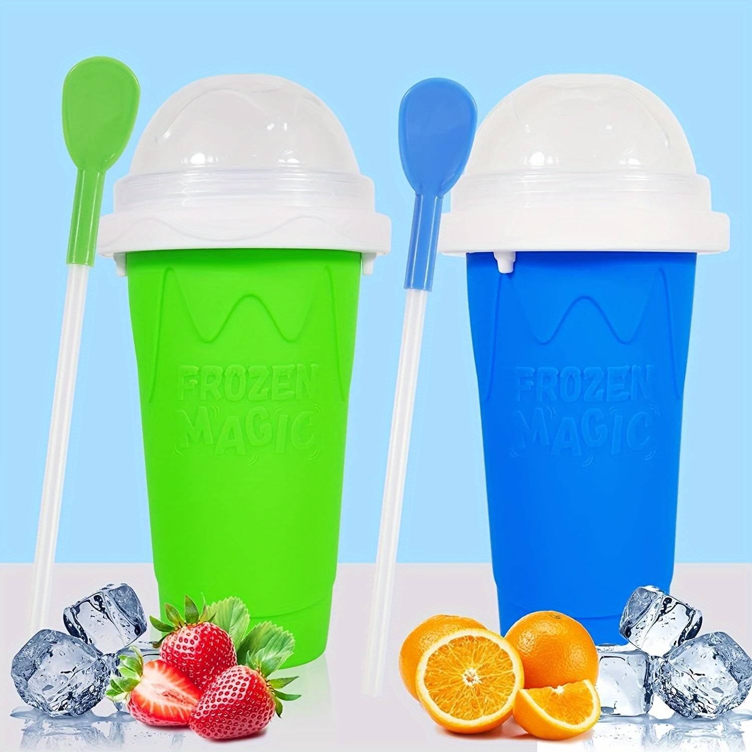 1set, Plastic Slushie Cups, Slushy Cup, Slushie Maker Slushy Squeeze ...