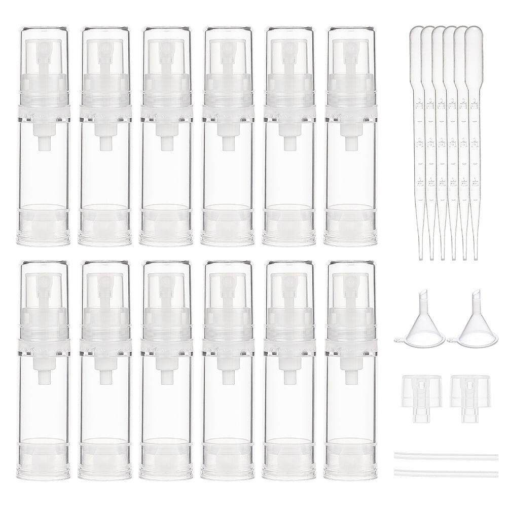 1set Plastic Vacuum Spray bottle Refillable Bottles with Plastic Funnel ...