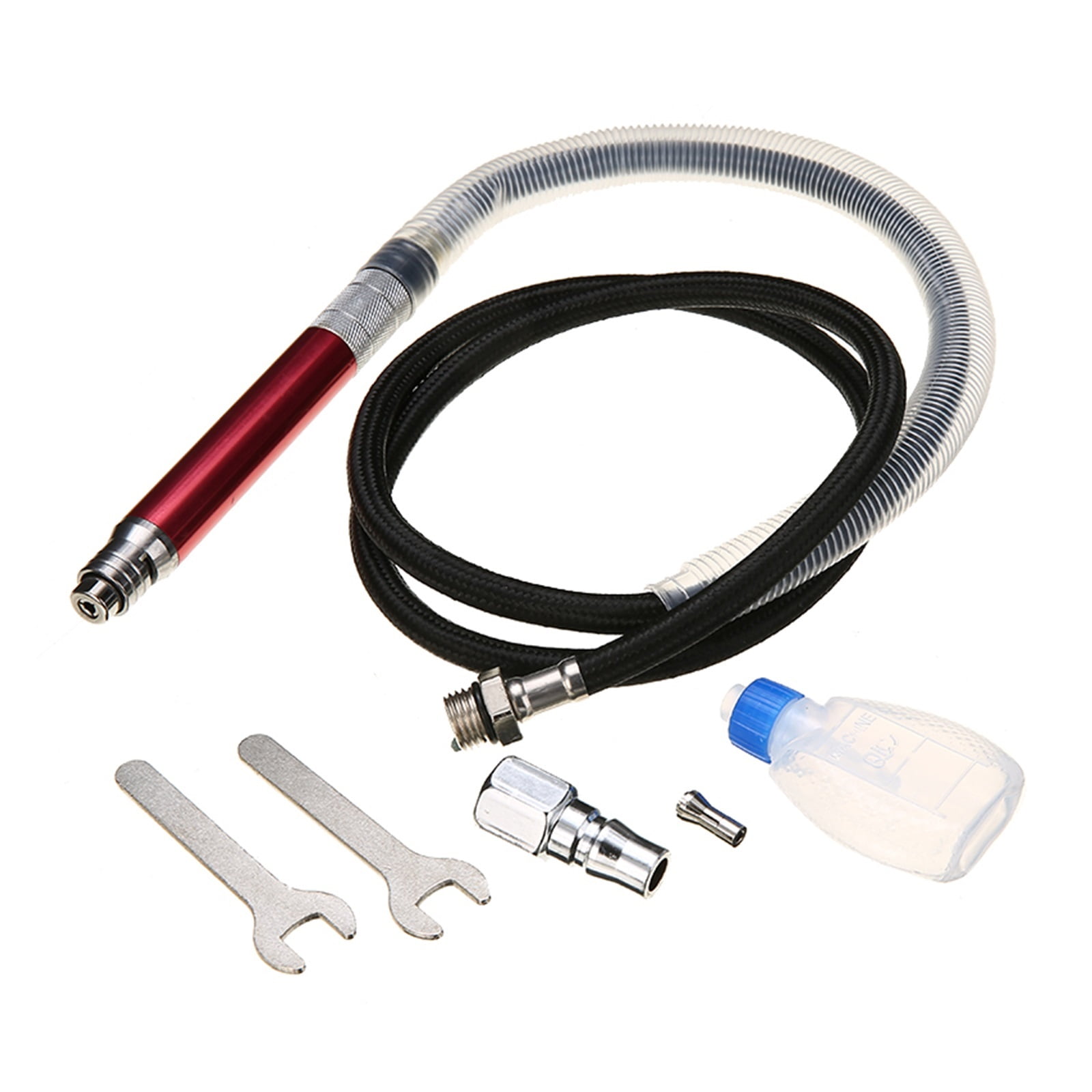 1set Pneumatic Tool Air Micro Grinder Pencil Type Grinder Kit 1/8" Die ...