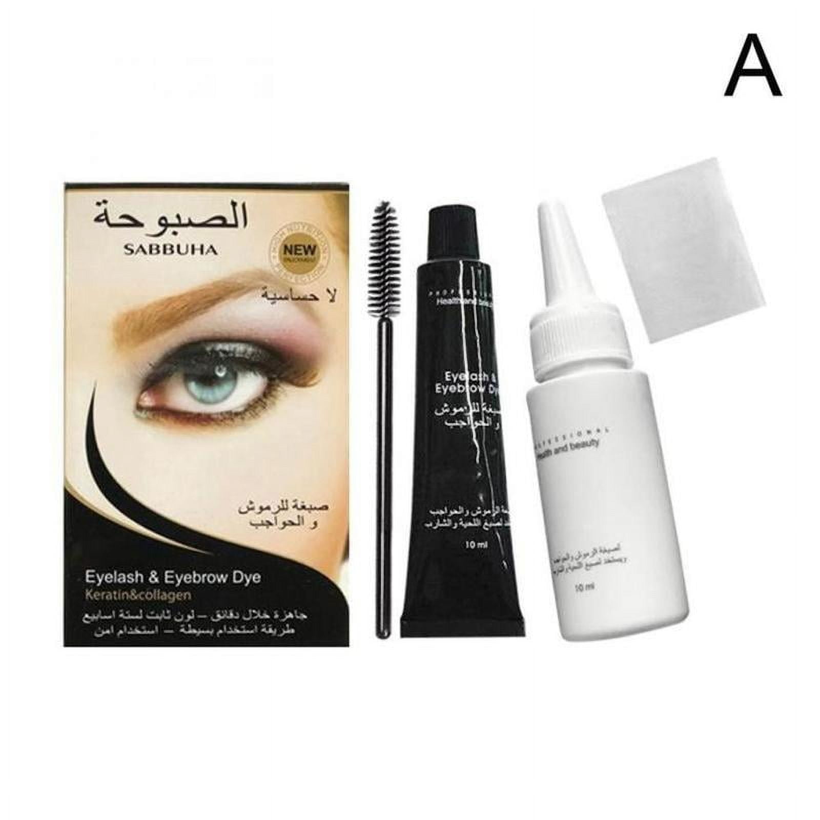 1set Professional Black Eyelash & Eyebrow Dye Tint Eye Brow --us Gel ...
