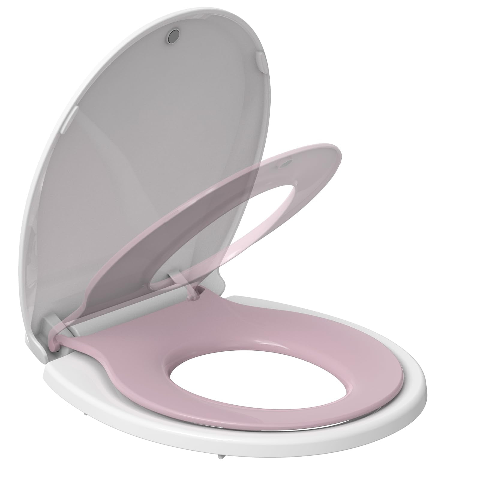 1set Round Toilet Cover with Soft Closure PP with Built-in Toddler Seat ...