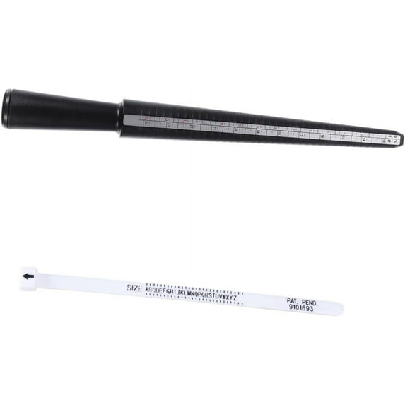 1set Set Ring Measurement Tool Finger Sizer Measuring Finger Measuring ...