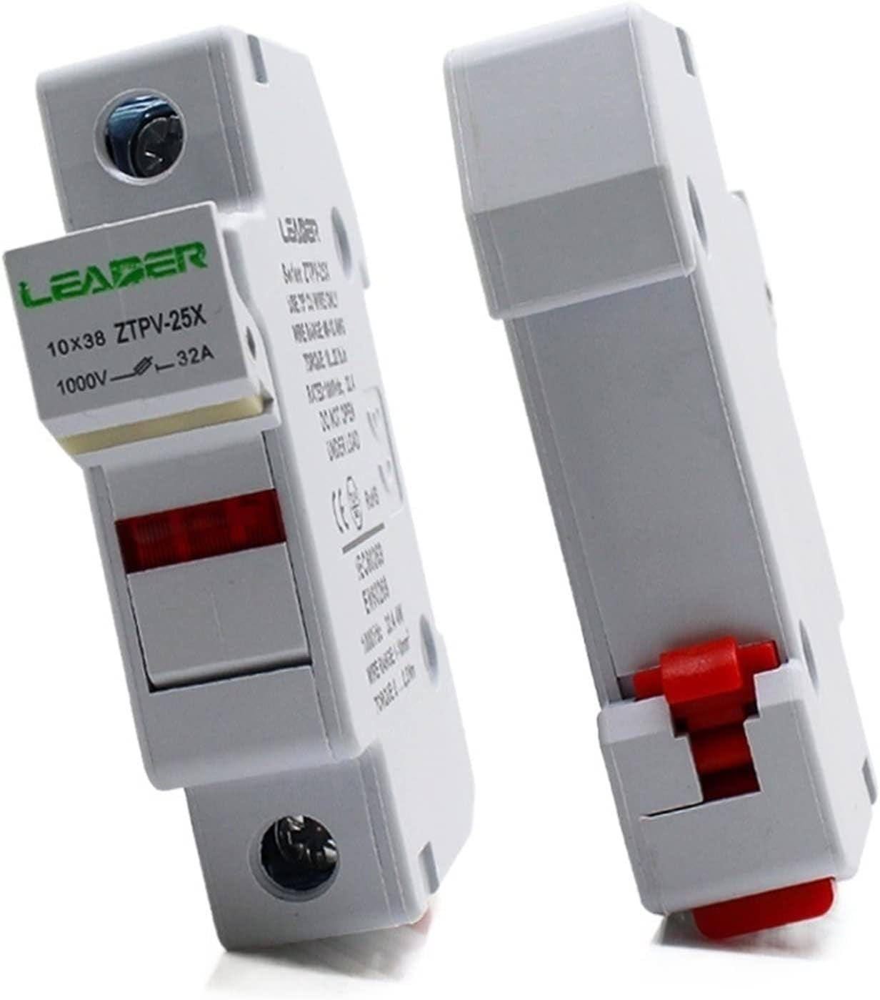 1set Solar PV Fuse Holders Fuse Link with LED Indicator Light with PV ...