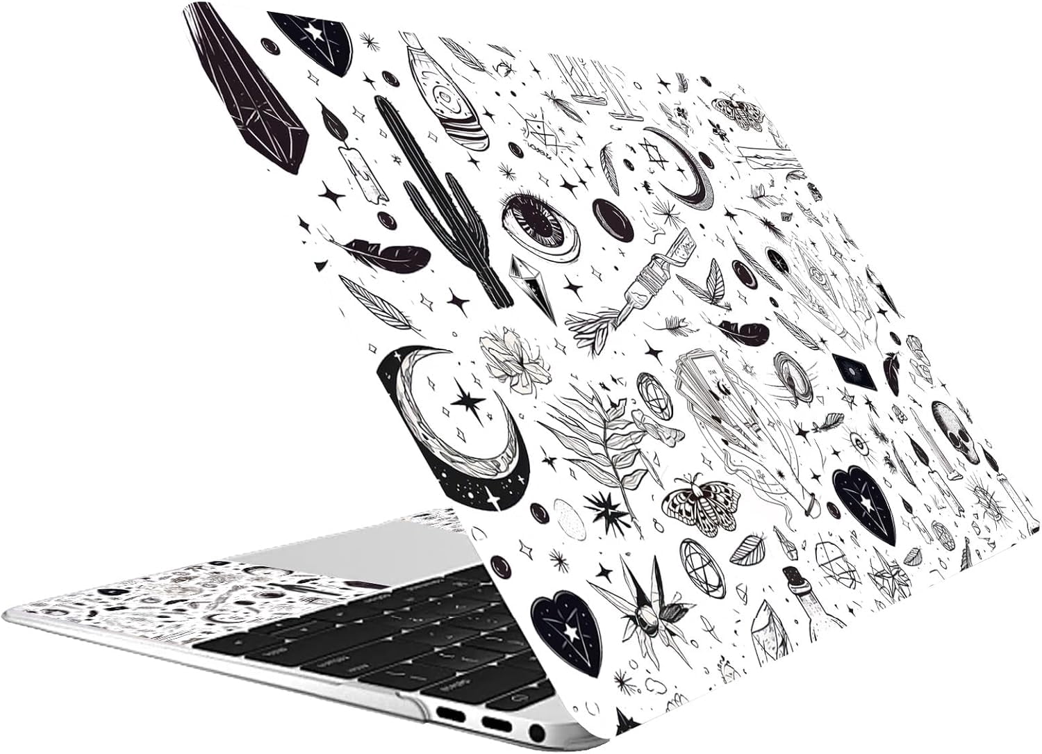 1set Tarot Theme Laptop Notebook Skin Sticker Laptop Cover Decals Fits ...