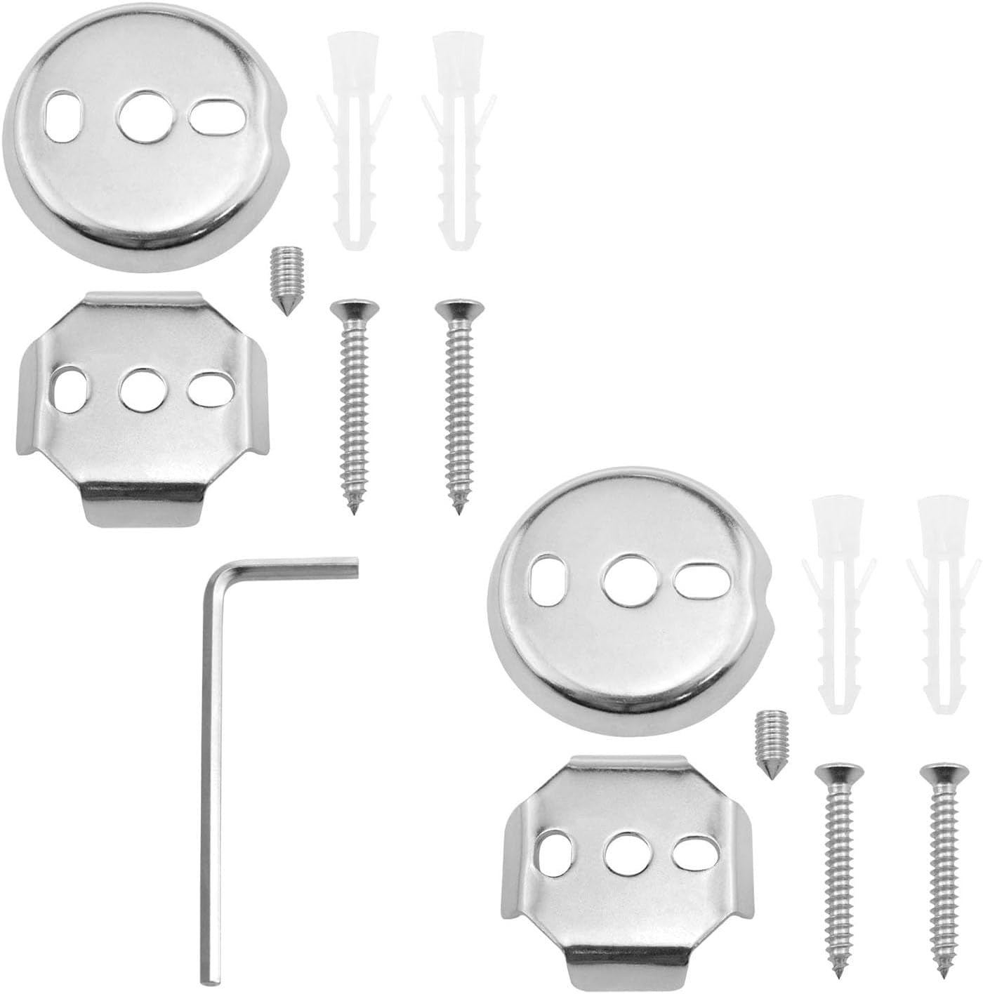 1set Towel Bar Replacement Parts Universal Bathroom Hardware ...