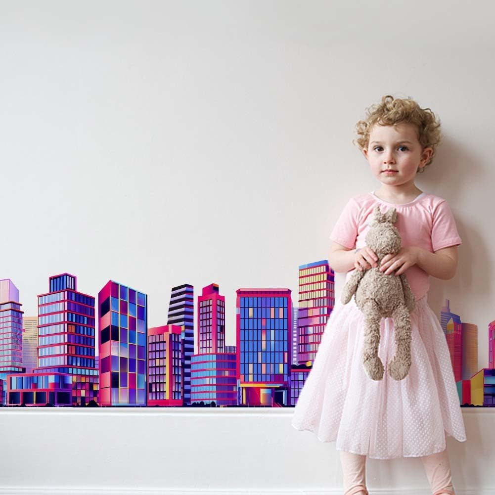 1set Translucent PVC Self Adhesive Wall Stickers Waterproof Building ...