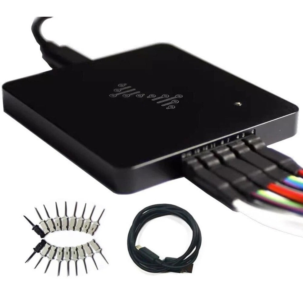 1set USB Logic Analyzer 16 Channels Dual-mode 400MHz Sampling Rate 16G ...