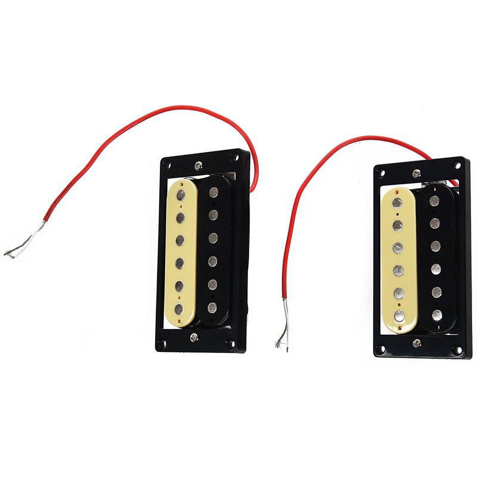 1set of 2 Faced Humbucker Double Coil Pickups Electric Guitar - Walmart.com