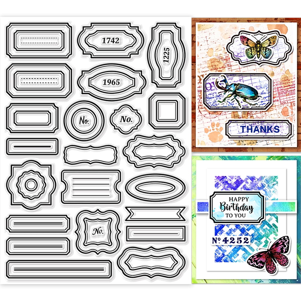 1sheet Custom PVC Plastic Stamps for Scrapbooking Photo Album ...