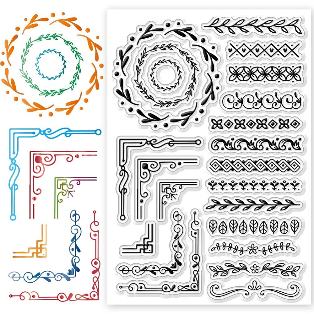 1sheet PVC Plastic Clear Stamps for Scrapbooking Photo Album Decorative ...