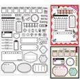 1sheet PVC Plastic Stamps for DIY Scrapbooking Photo Album Decorative ...