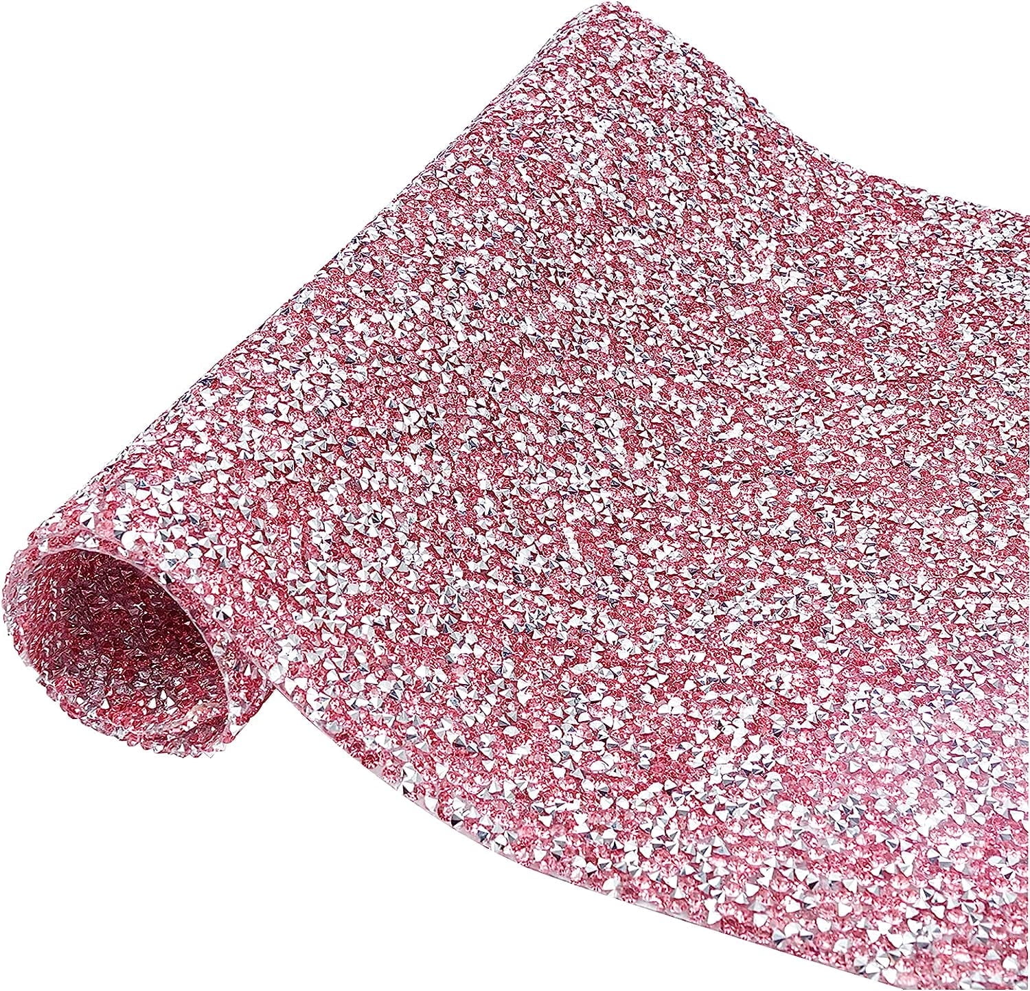 1sheet Rhinestones Sticker Sheet Pink Hot Melt Adhesive on The Back ...