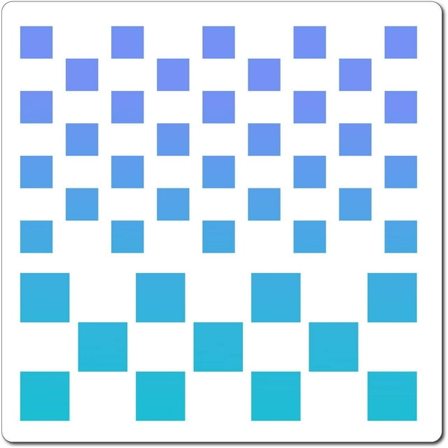1sheet Squares Stencil Square Cubes Pattern Templates 30x30cm Large ...
