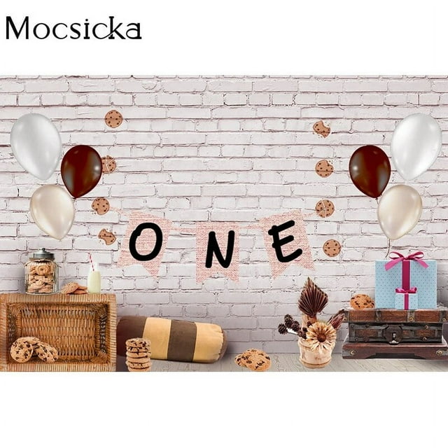 1st Birthday Background Baby Shower Children Birthday Party Decoration ...