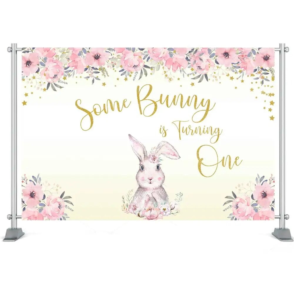 1st Birthday Party Decoration for Girls Some Bunny is Turning One Party ...