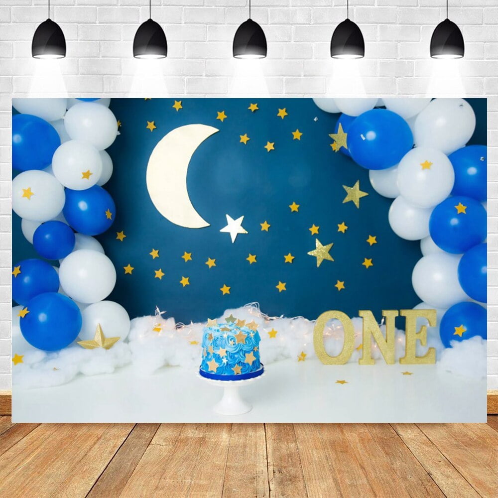 1st Birthday Photography Backdrops Newborn Baby Shower Cake Smash ...
