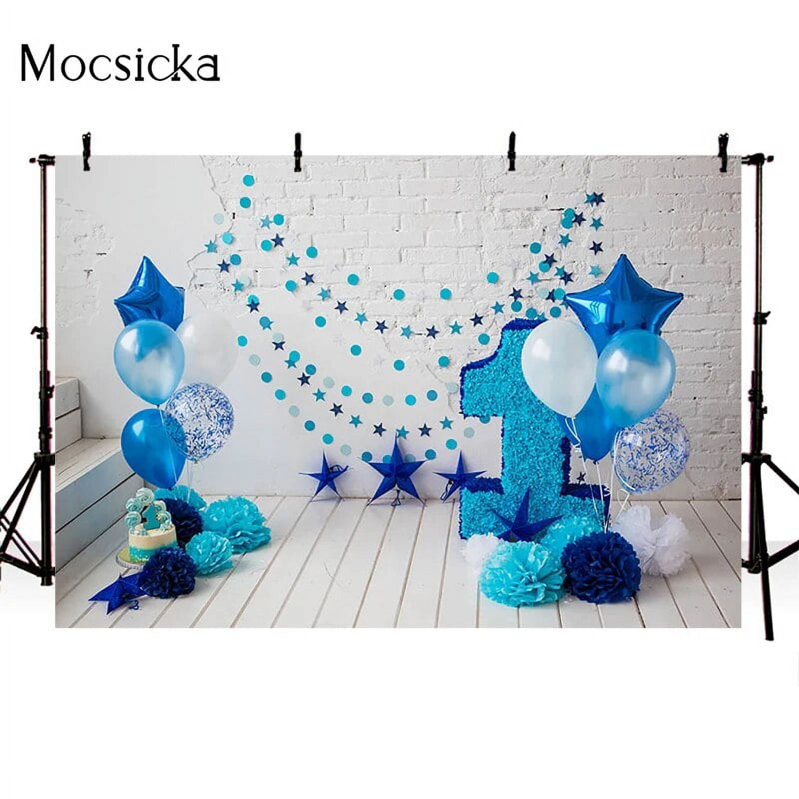 1st Birthday Photography Background Balloon Newborn Photography Studio ...