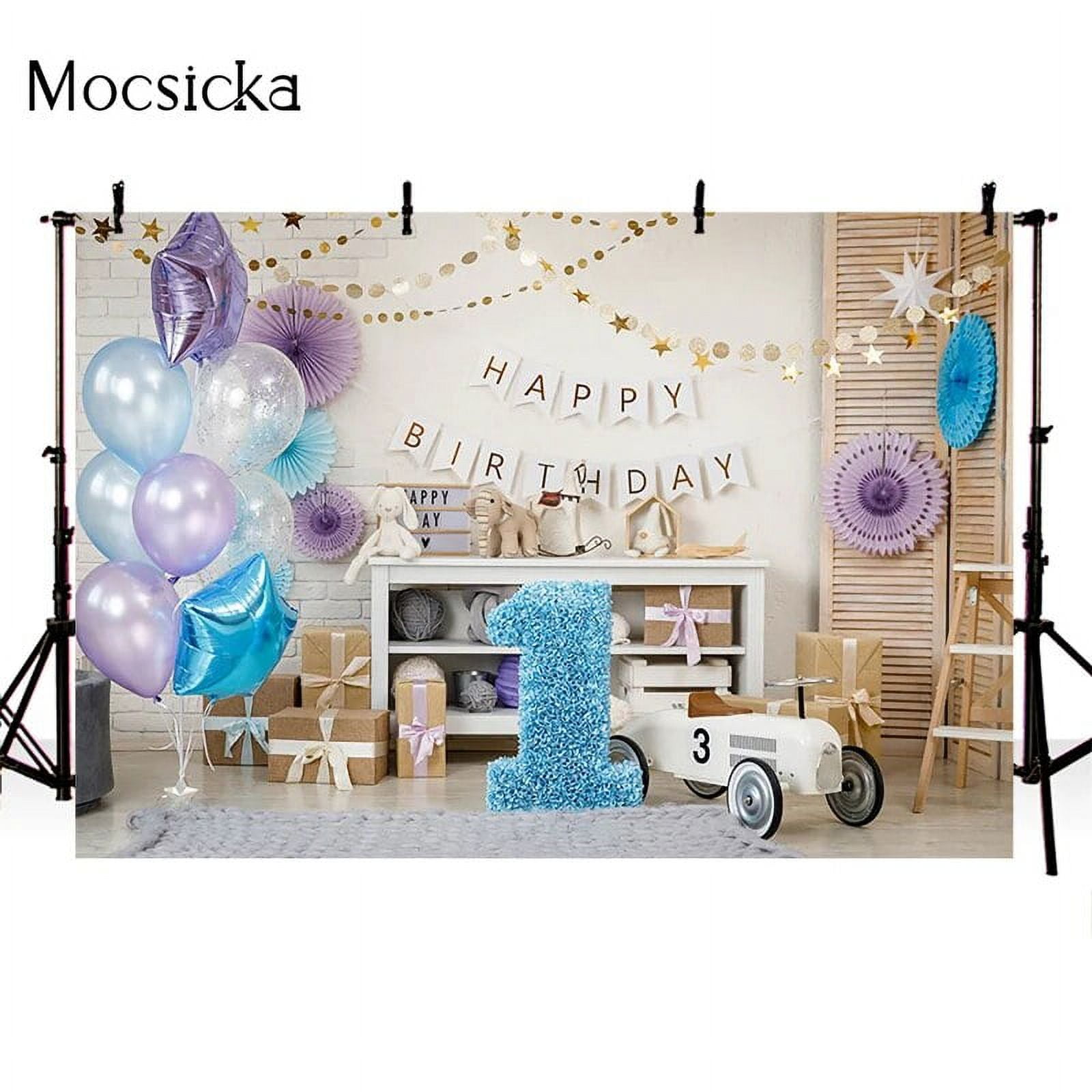 1st Birthday Photography Background Balloon Newborn Photography Studio ...
